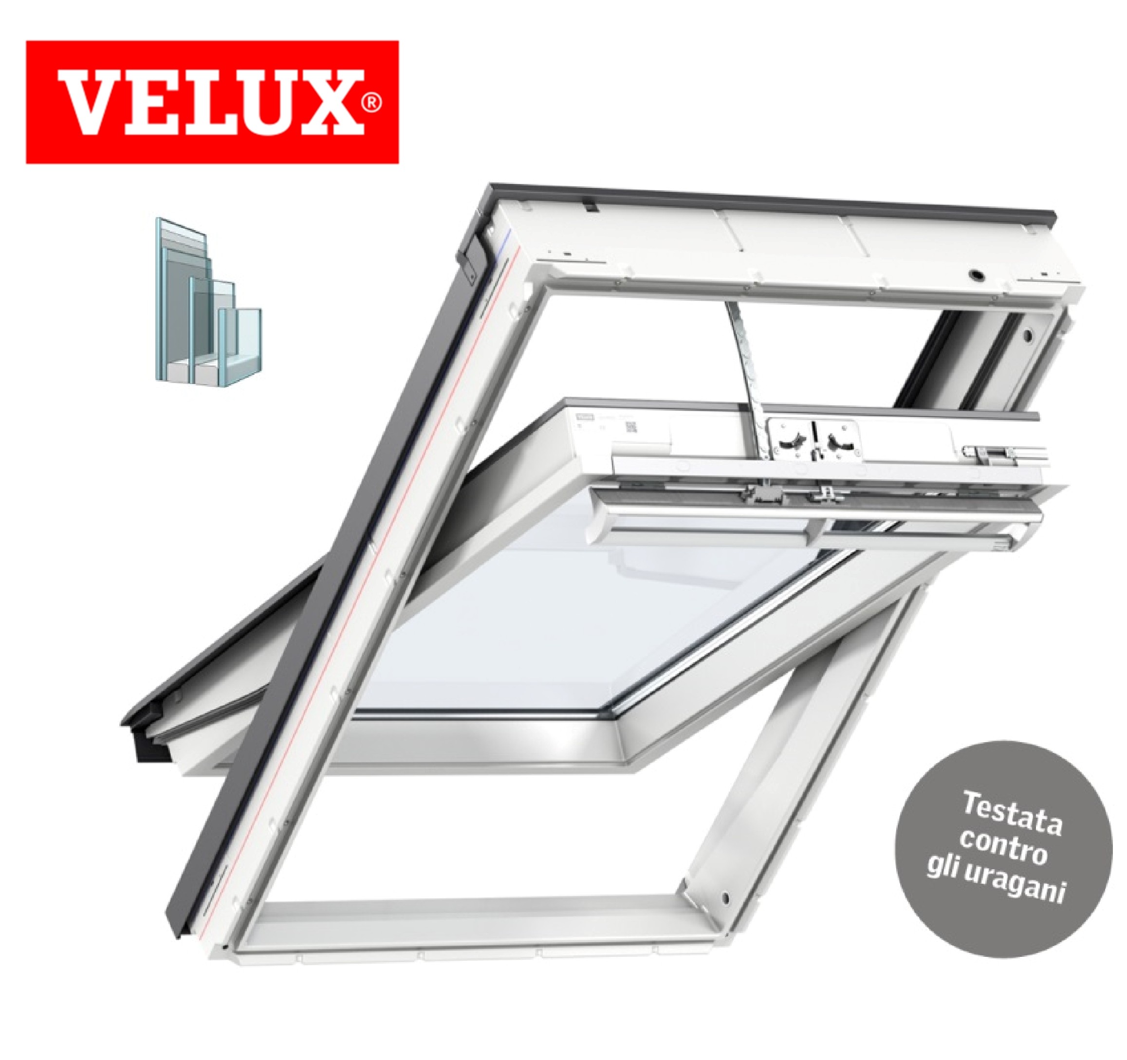 VELUX GGU INTEGRA ELETTRICA - finestra a bilico elettrica vendita, prezzo | Ingrosso e dettaglio ...